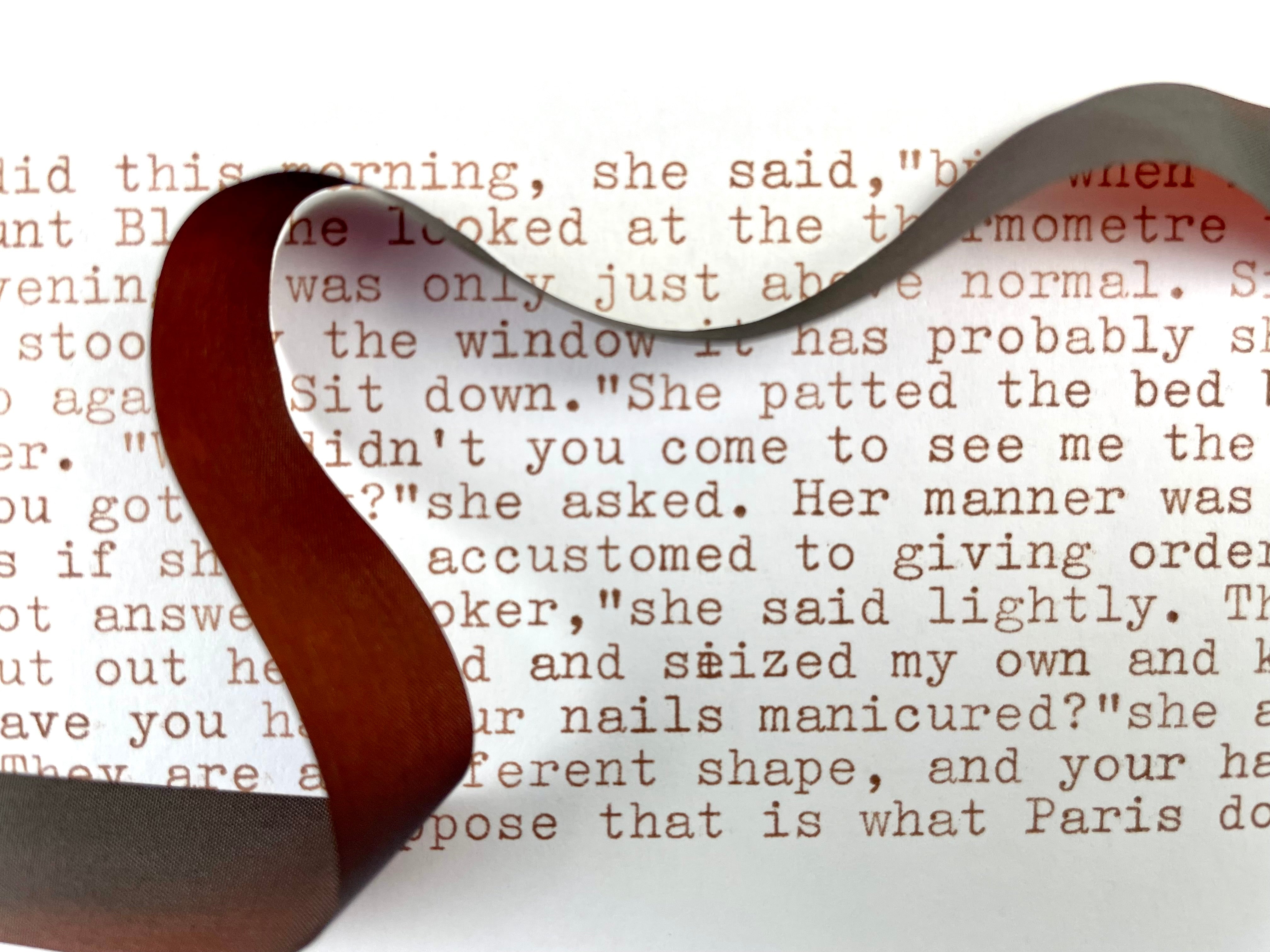 New Plain Brown Universal Typewriter Ribbon – Charlie Foxtrot