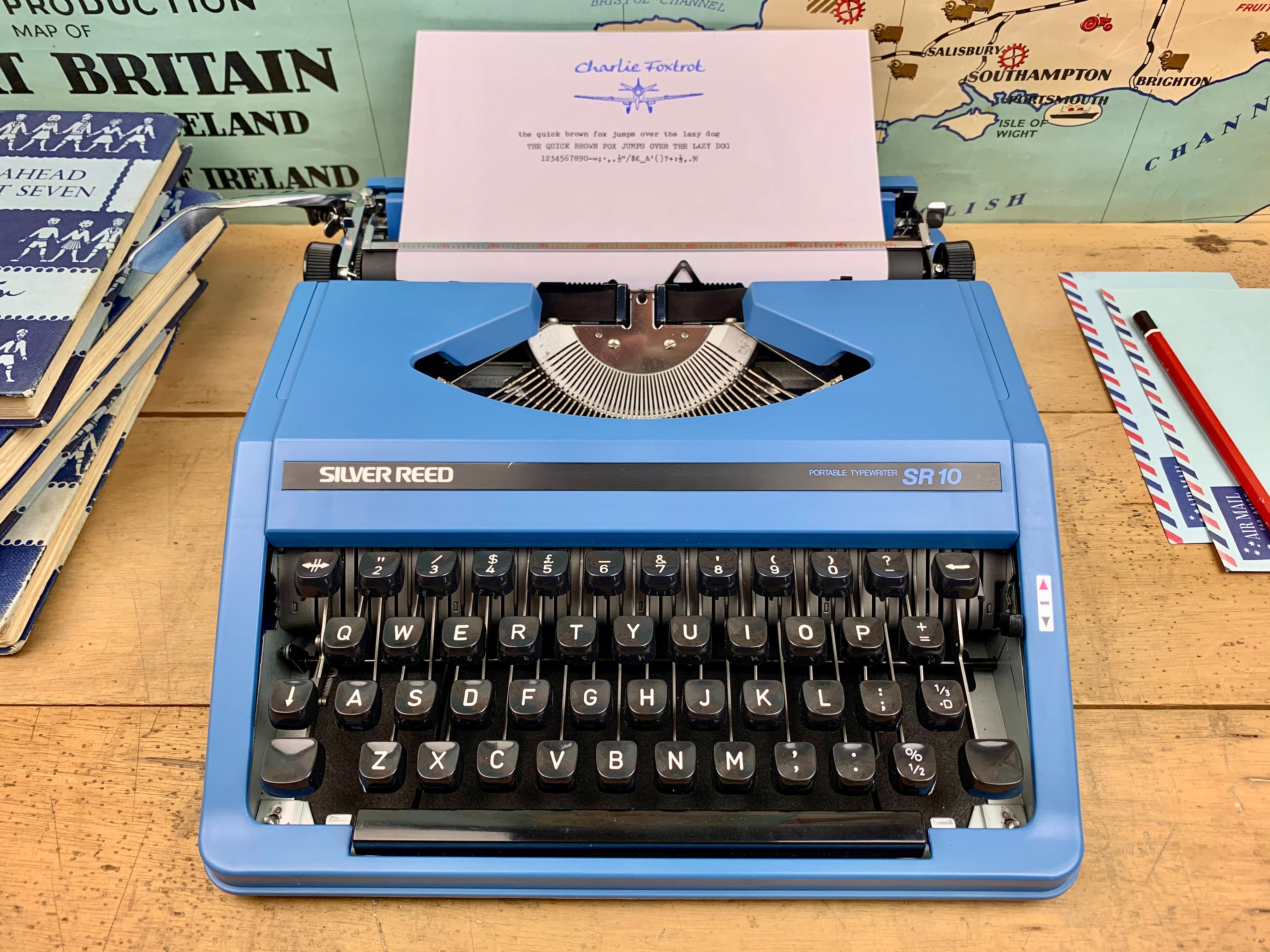 Blue Silver Reed SR10 – Charlie Foxtrot